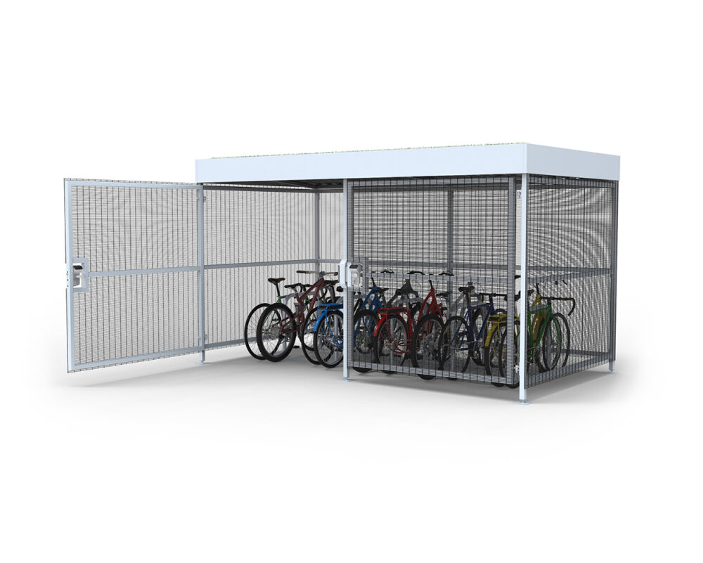 Mesh Bike Shelter | Cyclehoop