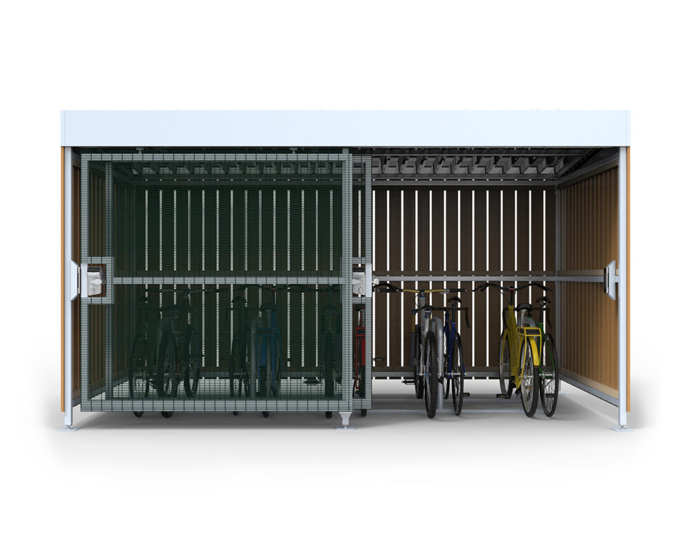 Mesh Bike Shelter | Cyclehoop