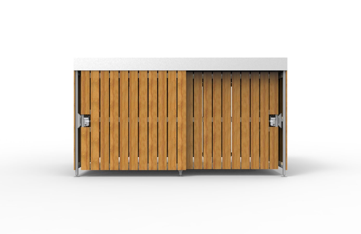 Wood Bike Shelter | Cyclehoop