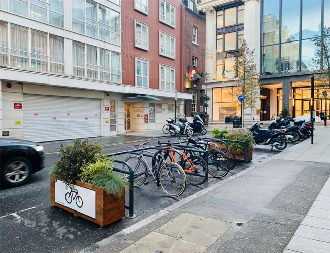 Provision of on-street cycle parking just got a whole lot smarter ...